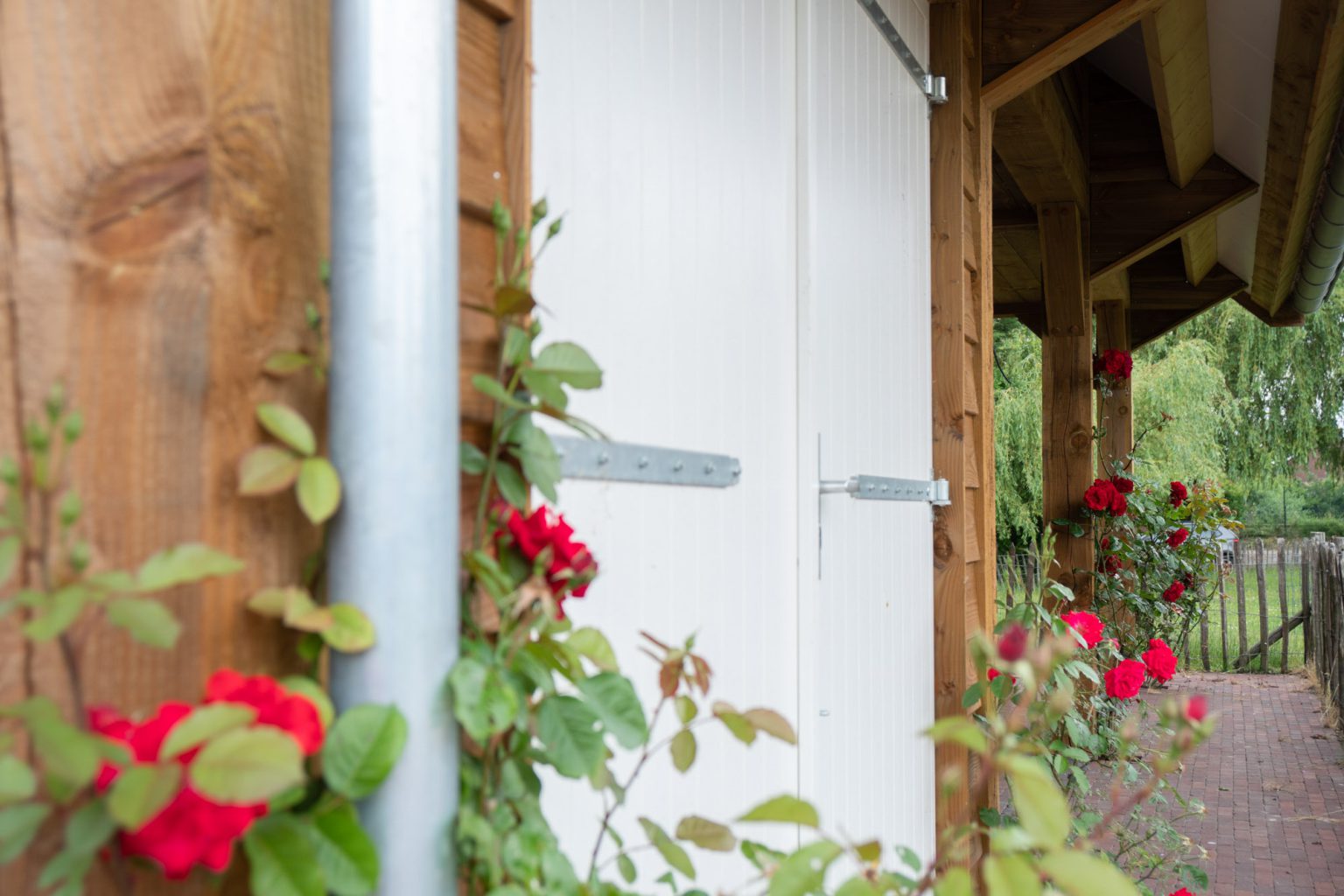 Project | Schuur met overkapping Rosmalen | Geldersche Houtbouw