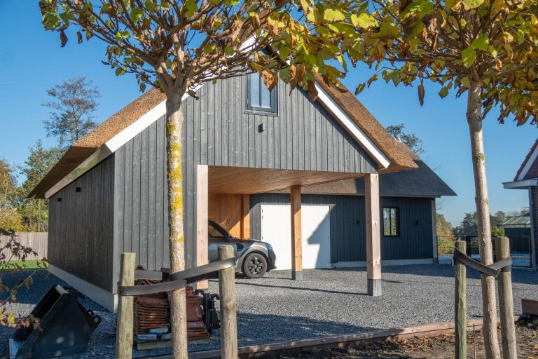 Prefab schuur kopen en laten bouwen | Geldersche Houtbouw