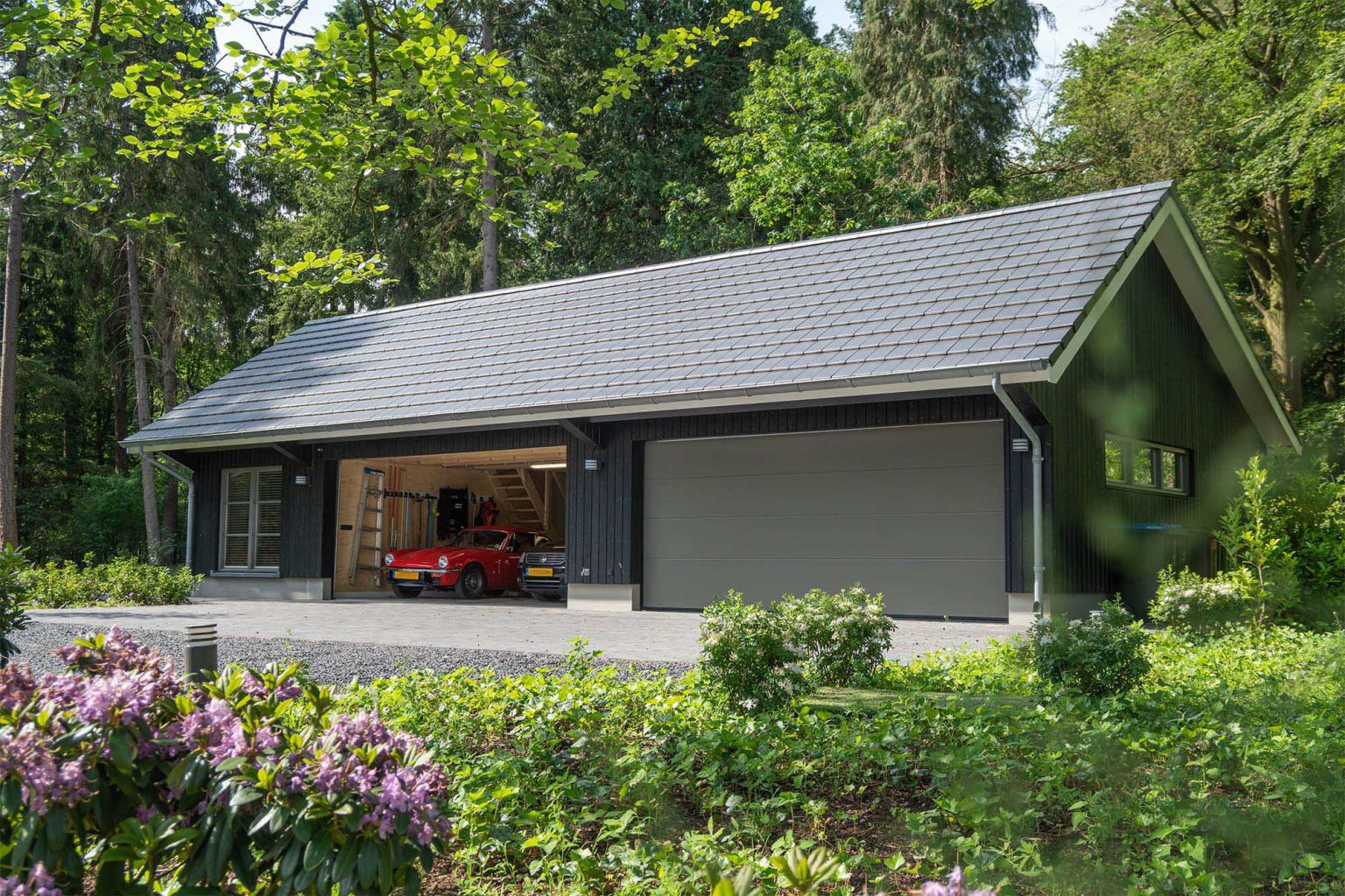 Prefab schuur kopen en laten bouwen | Geldersche Houtbouw
