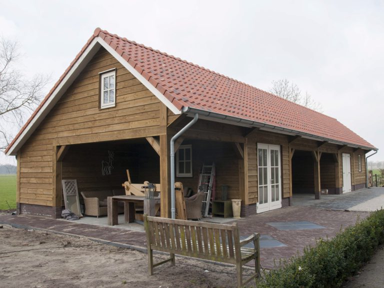 Prefab schuur kopen en laten bouwen | Geldersche Houtbouw