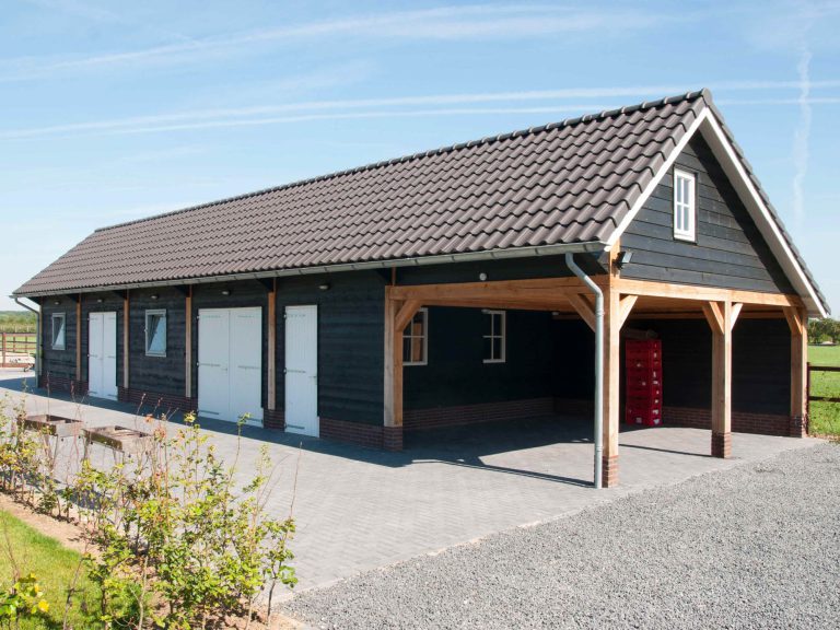 Prefab schuur kopen en laten bouwen | Geldersche Houtbouw