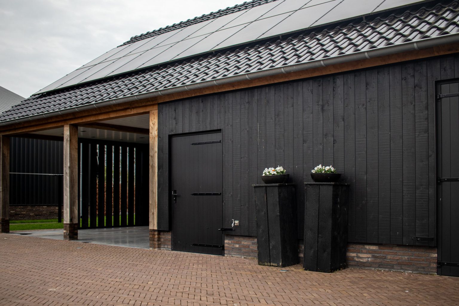 Project | Schuur met tuinkamer Vlierden | Geldersche Houtbouw