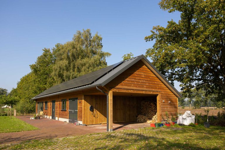 Prefab schuur kopen en laten bouwen | Geldersche Houtbouw